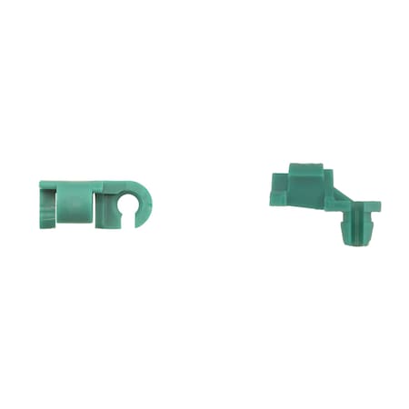 Disco Grn Nyln Door Rod Clips 5/32" Rod Size Lft Hand Side PK50 1250PK ...
