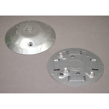 Wiremold Junction Box, Round Box Type, Steel 1542D | Zoro