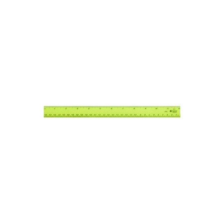 Westcott Rulers, 12"/30cm Flexible Inch/ Metric Ruler, Color: Yellow 12 ...