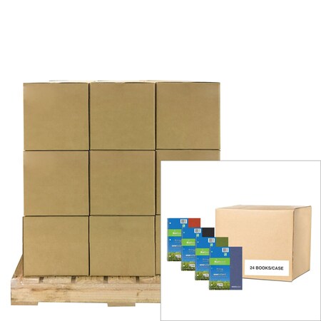 Roaring Spring Pallet of Environotes Recycled 1 Subject Notebook ...