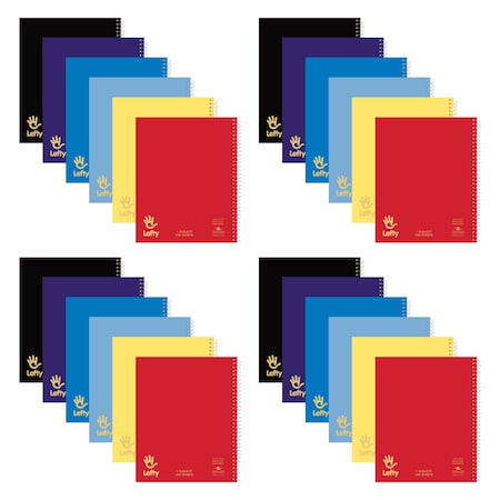 Roaring Spring Case of Lefty WB Left Handed Notebooks, 1 Sub, 8.5"x10.5 ...