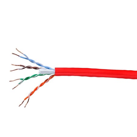 Monoprice Cat6 Utp, Cmp, Red 1000 ft. 13736 | Zoro