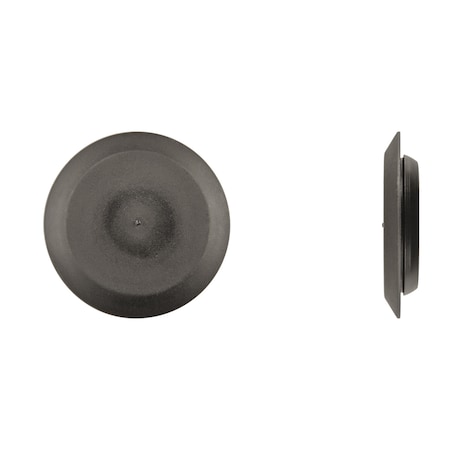 Disco Blk Plstc Flush Hole Plugs 1" Hole Size 1 7/16" Head OD PK25 ...