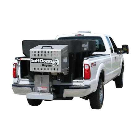 Saltdogg 2 cu. yd. capacity Gas Poly Hopper Spreader, Type: Tailgate ...