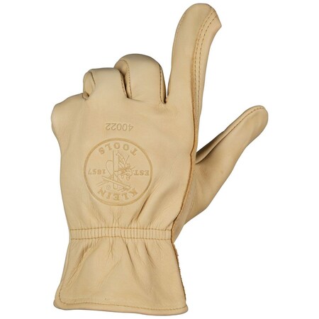 Klein Tools Cowhide Work Gloves, Large 40022 | Zoro