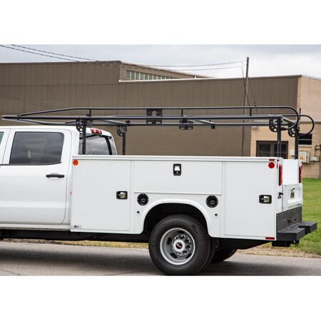 Buyers Products 14-1/2 Foot Black Service Body Ladder Rack 1501260 | Zoro