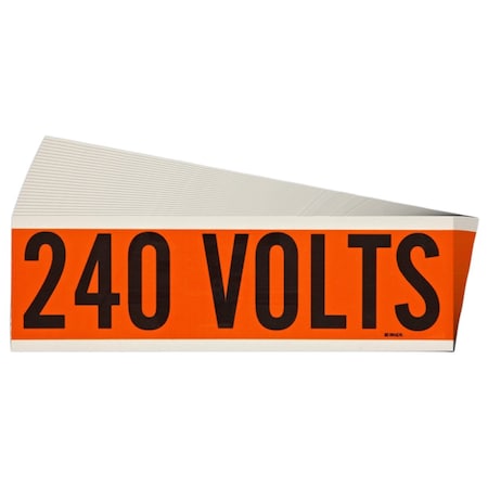 Voltage Markers & Electrical Conduit Labels | Zoro