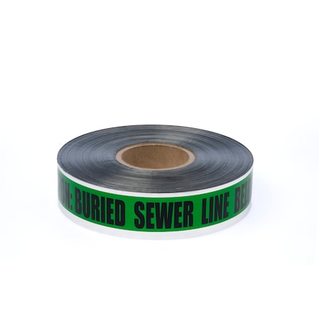 Black Swan Detectable Marking Tape-Green 2" X 1000' 15270 | Zoro