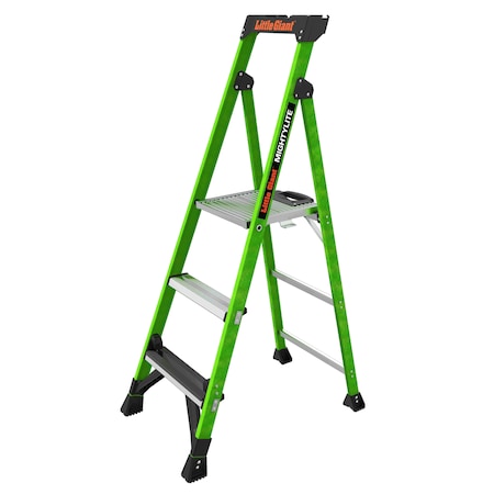 Little Giant Ladders 5 ft Fiberglass Platform Stepladder, 375 lb ...