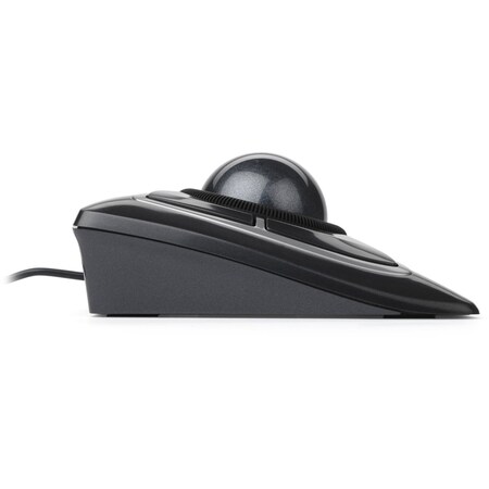 Kensington Trackball Mouse, Corded, Optical, Black K64325 | Zoro