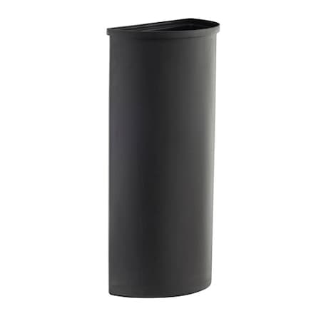 Safco Half-Round Recycling Bin, Plastic 9651 | Zoro