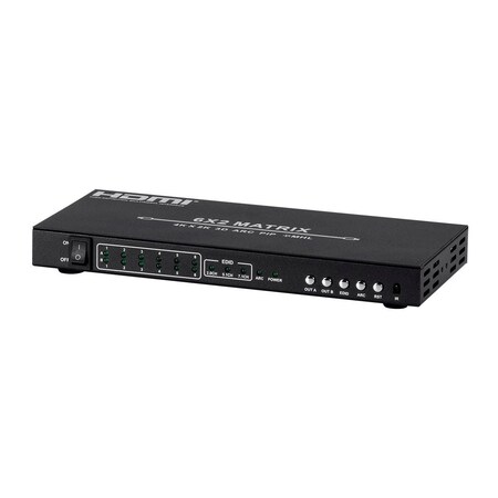 Monoprice HDMI 6X2 Matrix, Audio, Hdcp 2.2 15747 | Zoro