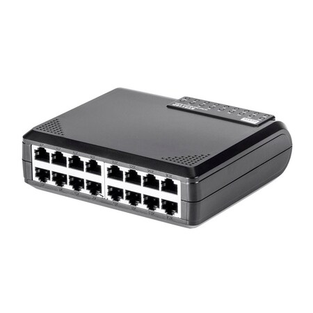 Monoprice Desktop Fast Ethernet Switch, 16 Port 15793 | Zoro
