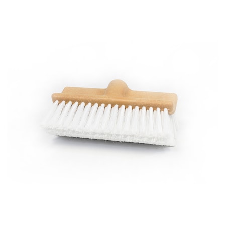 Malish Brush, White, 10 in L Overall, 6 PK 182010 | Zoro