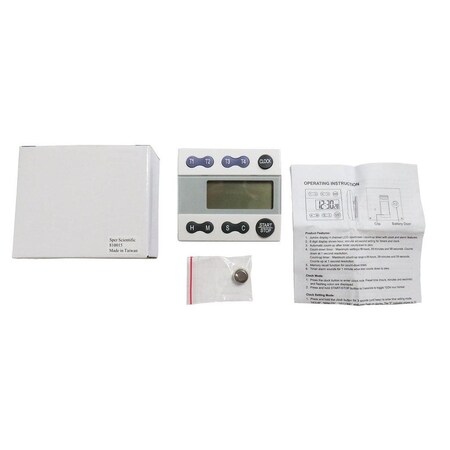 Sper Scientific Timer, 5 Channel 810015 | Zoro