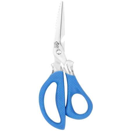 Cuda Scissors & Shears, 8" Titanium Bonded Marine Shear 18854 | Zoro