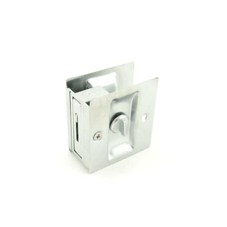 Trimco Privacy Pocket Door Lock Square Cutout for 1-3/8" Thick Door SC ...