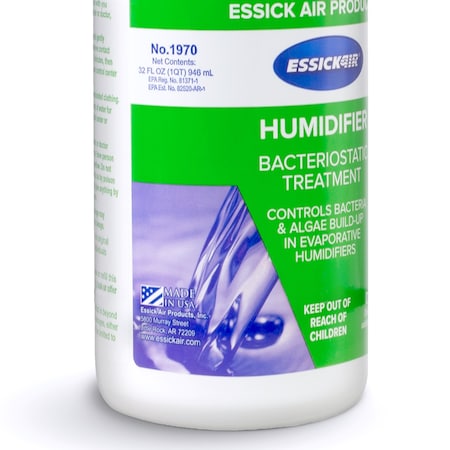 ESSICK AIR PRODUCTS Humidifier Bacteria Treatment,32Oz (1970) | Zoro