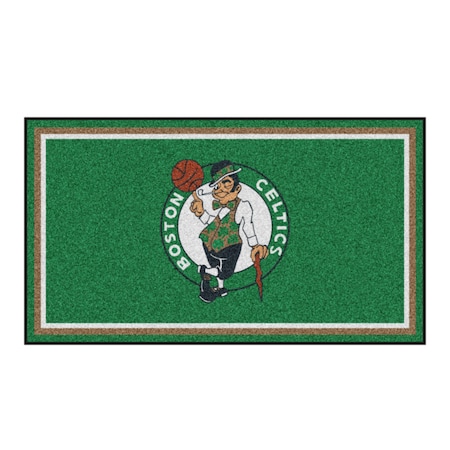 Fanmats NBA Boston Celtics 3ft. x 5ft. Plush Area Rug 19828 | Zoro