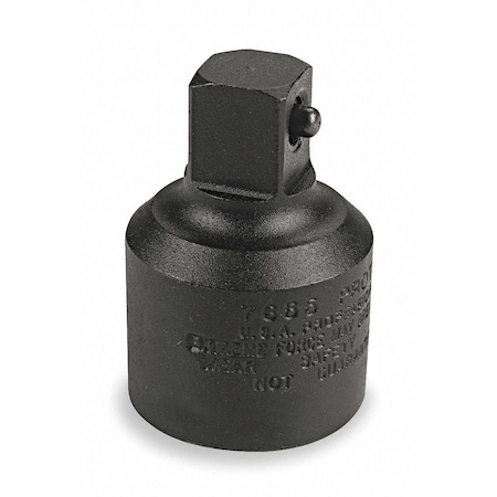 Proto Impact Socket Adapter, 3/4" F x 1/2" M, Square, Black Oxide J7653 ...