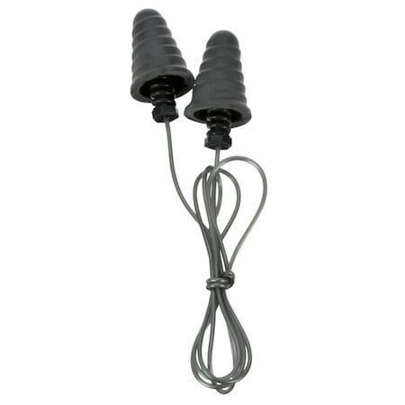 3M E-A-R Skull Screws, Reusable Corded Earplugs, Cone Shape, Silver, 32 ...