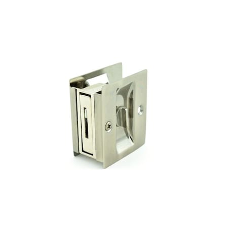 Trimco Privacy Pocket Door Lock Square Cutout for 1-3/8" Thick Door ...