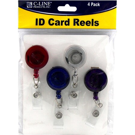 C-Line Products ID Card Roll, Translucent, Assorted, PK8 89200BNDL2PK ...