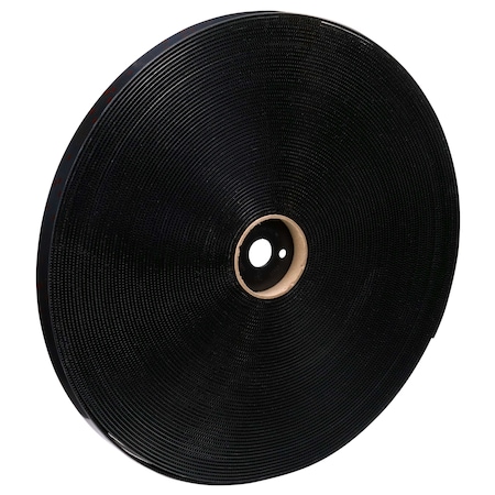 3M Reclose Fastener, Acrylic Adhesive, 50 yds, 1" Wd, Black, 2 PK ...