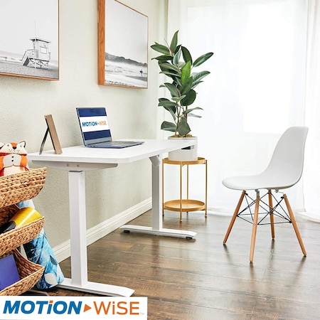 Motionwise Motionwise Electric Height Adjustable De, 24 in D X 48 in H ...