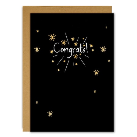 Great Papers Congrats Greeting Cards, 6.375"x4.7, PK3 2020009 | Zoro