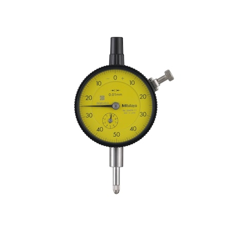 Mitutoyo Dial indicators, 0.01-10 mm 2047A-11 | Zoro