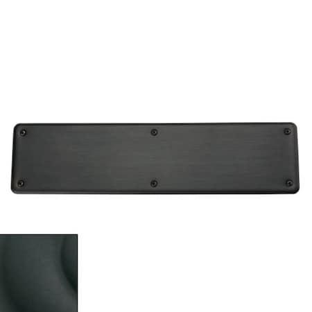 Baldwin Estate Satin Black Push Plates 2115.190 | Zoro