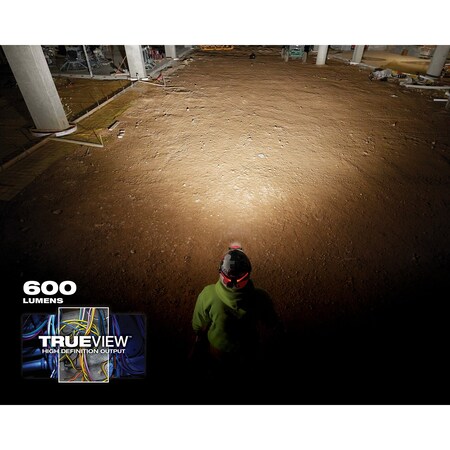 MILWAUKEE REDLITHIUM™ USB BEACON™ Rechargeable Hard Hat Light (2116-21 ...