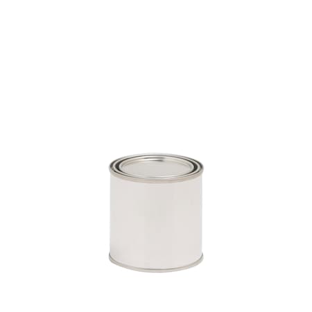 Black Swan Metal Containers-Open Mouth Round 1/2 pt 22180 | Zoro