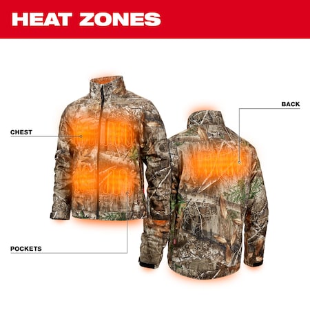 Milwaukee Tool M12 Heated QUIETSHELL Jacket Kit - Camo 2X-Large 224C ...