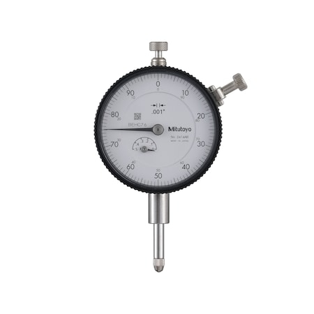 Mitutoyo Dial indicators, 0.001-0.5 in 2414AB | Zoro