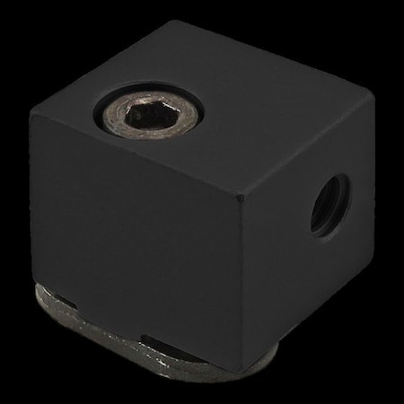 80/20 Black 10 S Panel Mount Block 2427-BLACK | Zoro