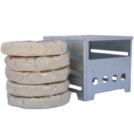 Emergency Zone Box Stove, w/5 Fire Discs 244 | Zoro