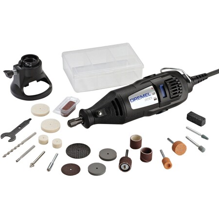 Dremel Rotary Tool Kit, 15000/35,000 RPM, 21 Pc 200-1/21 | Zoro