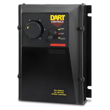 Dart Controls DC Speed Control, 90/180VDC, 10A, NEMA 4X 253G-200E-7 | Zoro