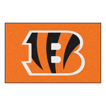 Fanmats NFL Cincinnati Bengals Rug 5ft. x 8ft. 28730 | Zoro