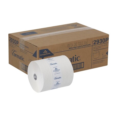 Georgia-Pacific Cormatic Hardwound Paper Towels, 1 Ply, Continuous Roll ...