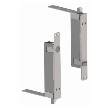 Hager Satin Nickel Bolt 294D15 095081 | Zoro
