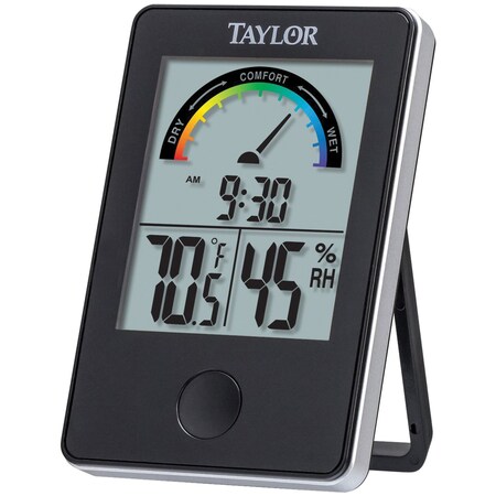 Taylor Digital Hygrometer, Indoor, 14 to 122 F 1732 | Zoro