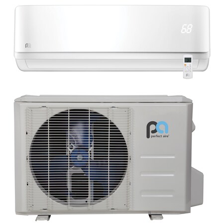 Perfect Aire Mini-Split, Sgl-Zone, Outdr, 18,000 Btu 2PAMSH18B-17.7 | Zoro