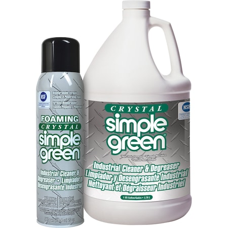 Simple Green Crystal Industrial Cleaner And Degreaser, 20 Oz Aerosol ...