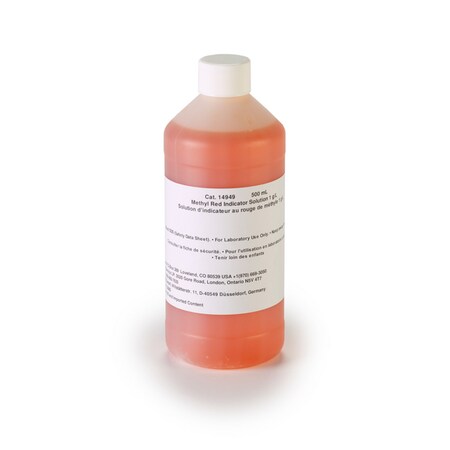 Hach Chemical Co 500ml Methyl Red Indicator Solution 14949 | Zoro