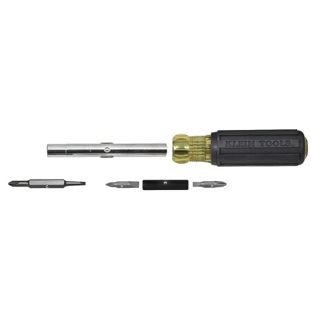 Klein Tools Phillips, Slotted, Square, Hex Bit 7 3/4 in, Drive Size: 1/ ...