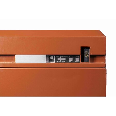 Crescent Jobox Heavy-Duty Chest, Brown, 48 in W x 24 in D x 30-3/4 in H ...