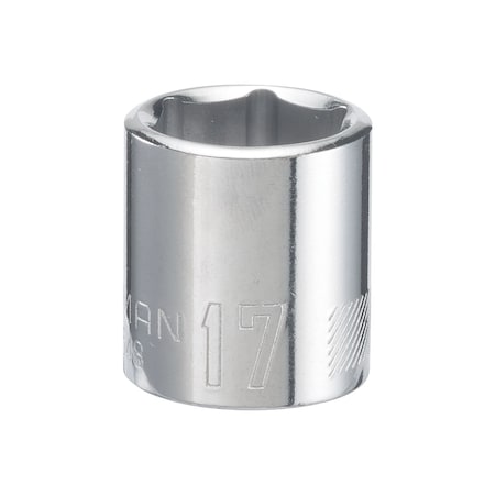 Craftsman Sockets, 3/8" Drive 17mm 6 Point Shallow CMMT43548 | Zoro